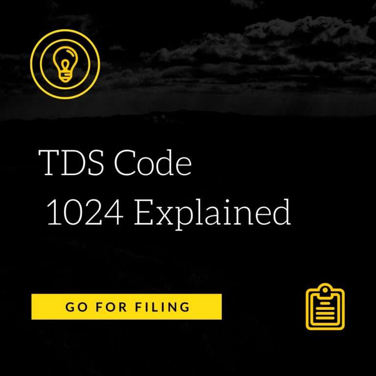 TDS Code 1024 Explained (2026): Complete Guide to Rate, Threshold ...